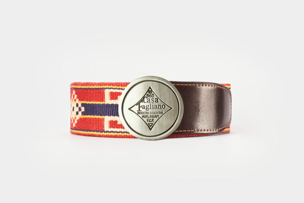 Guarda Pampa Belt Araucano - Casa Fagliano - Artisanal Bootmaker since 1892